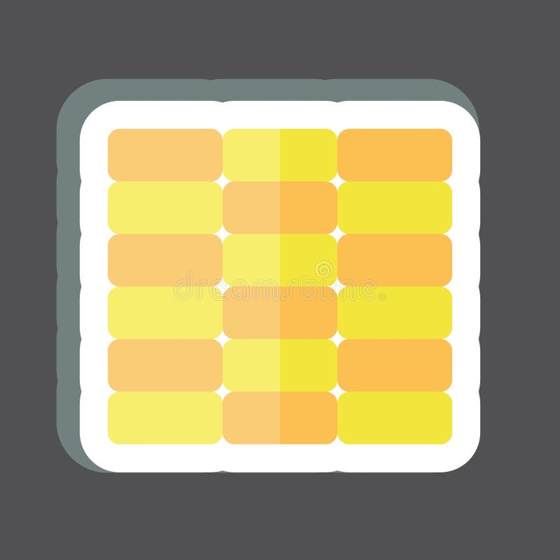 Sticker Wall. Related To Building Material Symbol. Simple Design ...