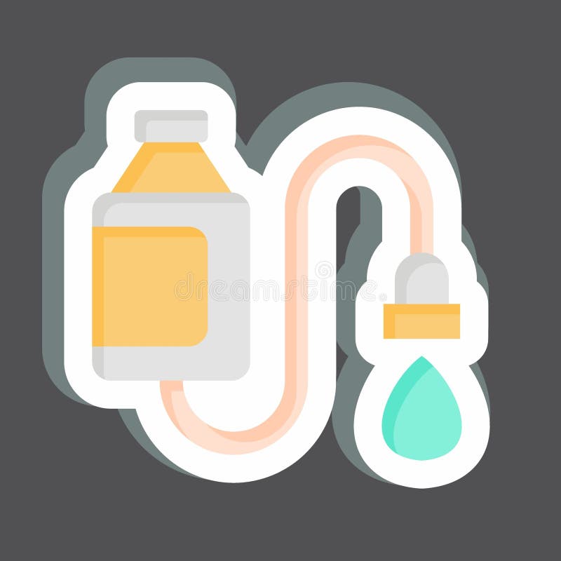 Sticker Water Filter. Related To Backpacker Symbol. Simple Design ...