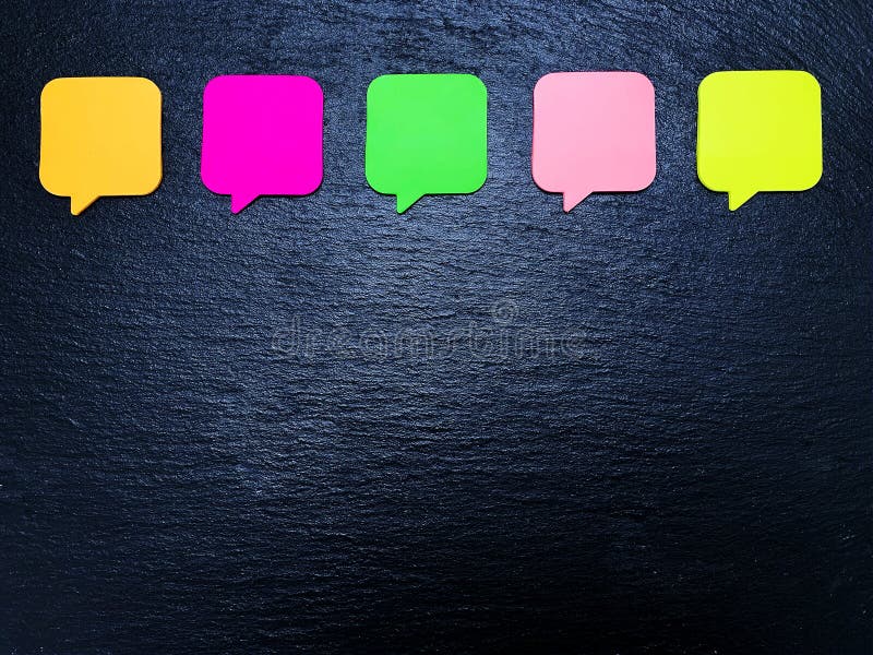 Sticker Whith Empty Space for Text on Grey Wall Stock Photo - Image of ...