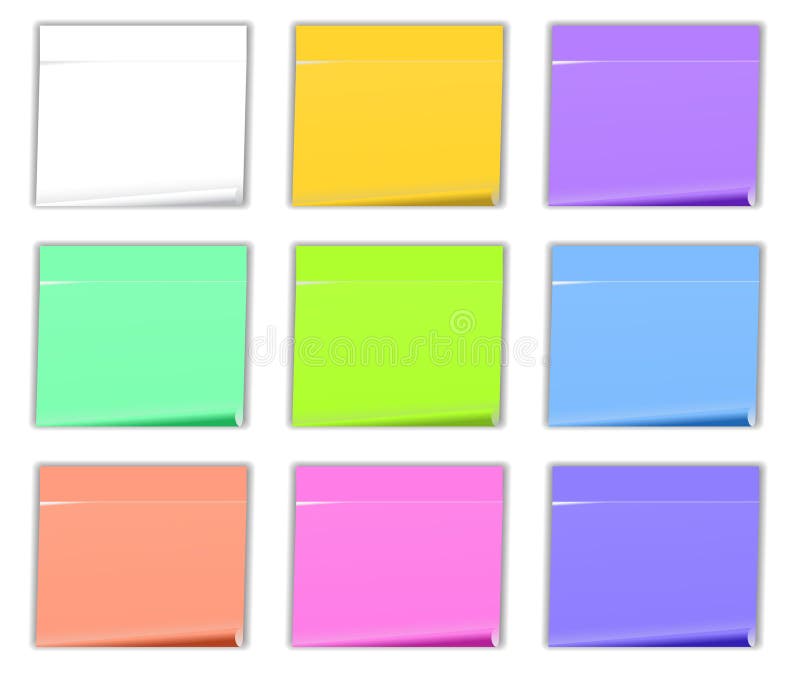 Stickers stock illustration. Illustration of collection - 10260383