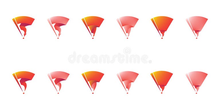 Flags as pointer arrows stock vector. Illustration of communist - 221810275