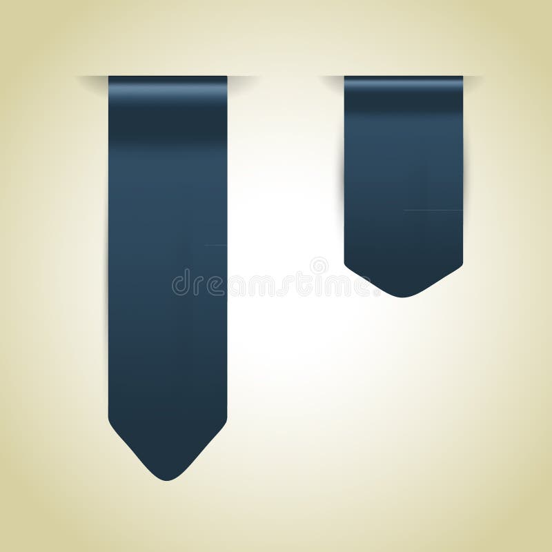 Stickers Labels on the Edge of the (web) Page Stock Vector ...