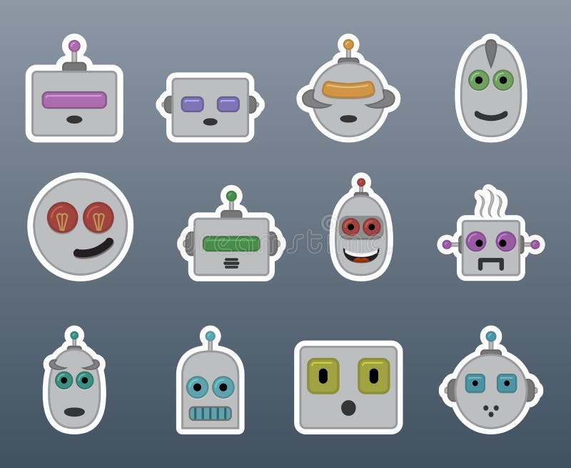 Oval Robots Stock Illustrations – 33 Oval Robots Stock Illustrations ...