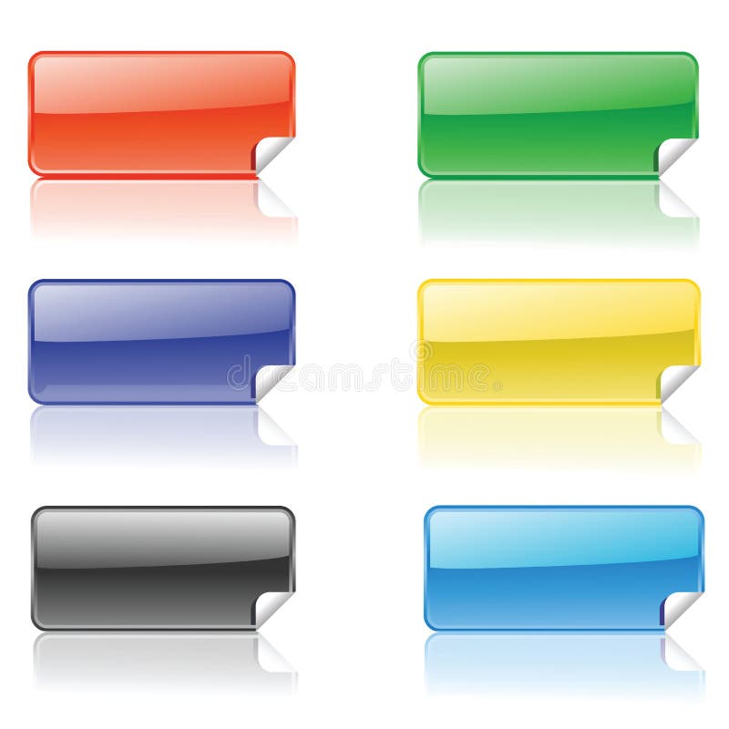 Stickers stock vector. Illustration of background, graphics - 50720005