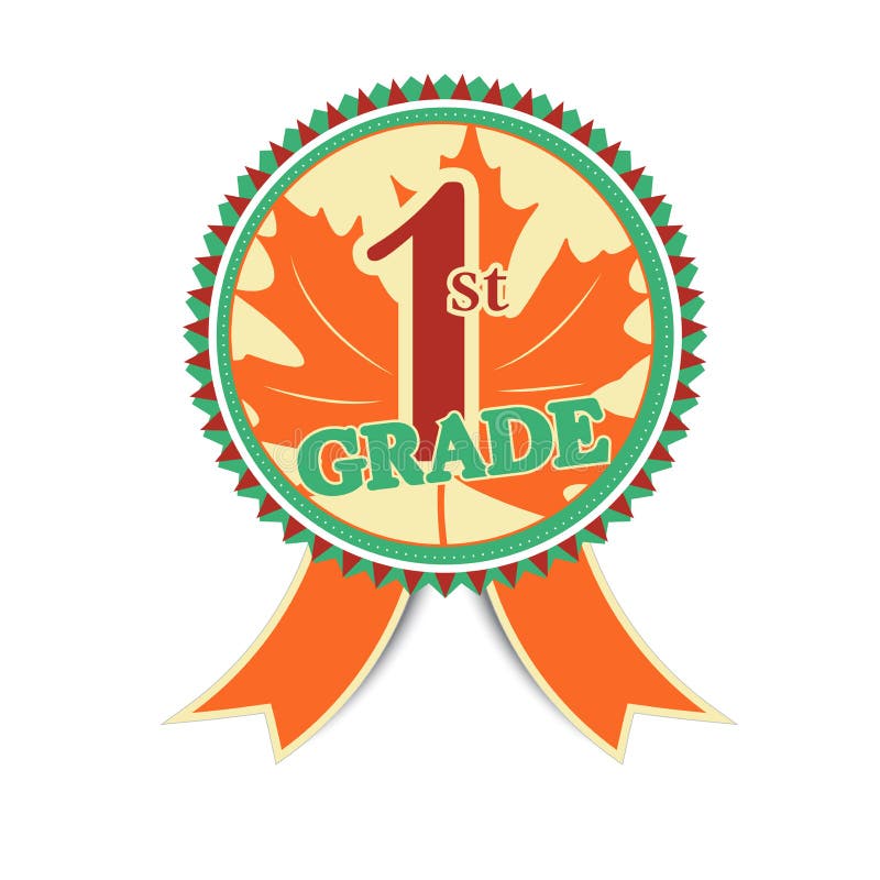 Stickers in the Shape of Maple Leaves Primary Stock Vector ...