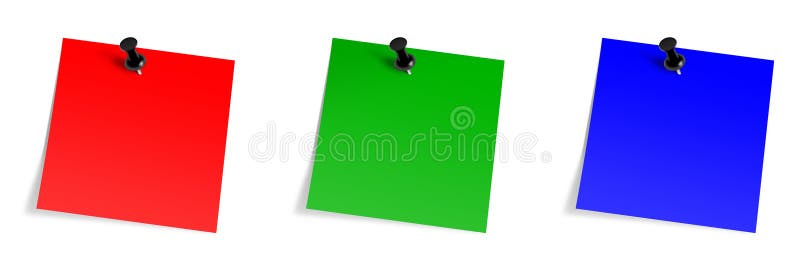 Stickie Note Blank Template for Presentation Layouts and Design Stock ...