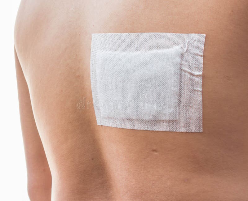 Sticking plaster stock image. Image of skin, backache - 67353793