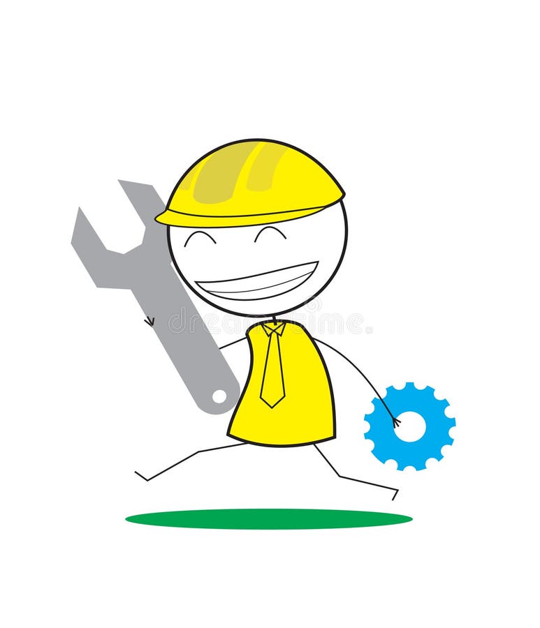 Stickman Cute Interactive and Colorful Design Creative Stock Vector ...