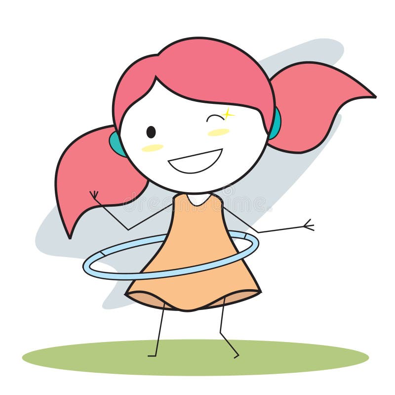 Stickman Cute Interactive and Colorful Design Creative Stock Vector ...