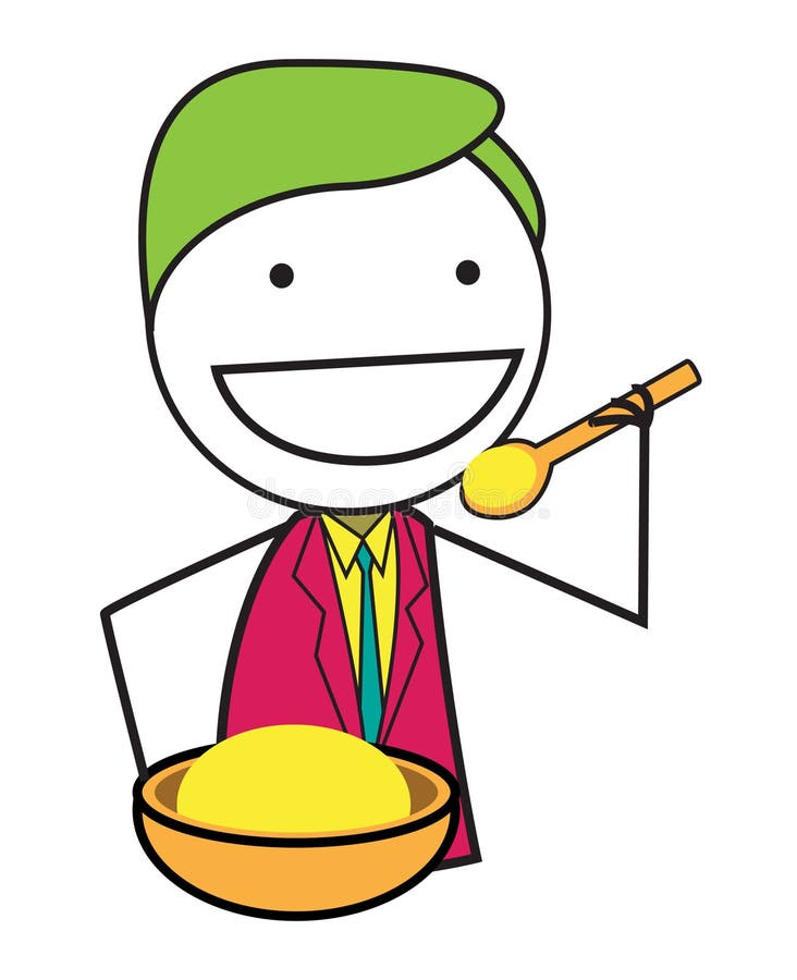 Stickman Cute Interactive and Colorful Design Creative Stock Vector ...