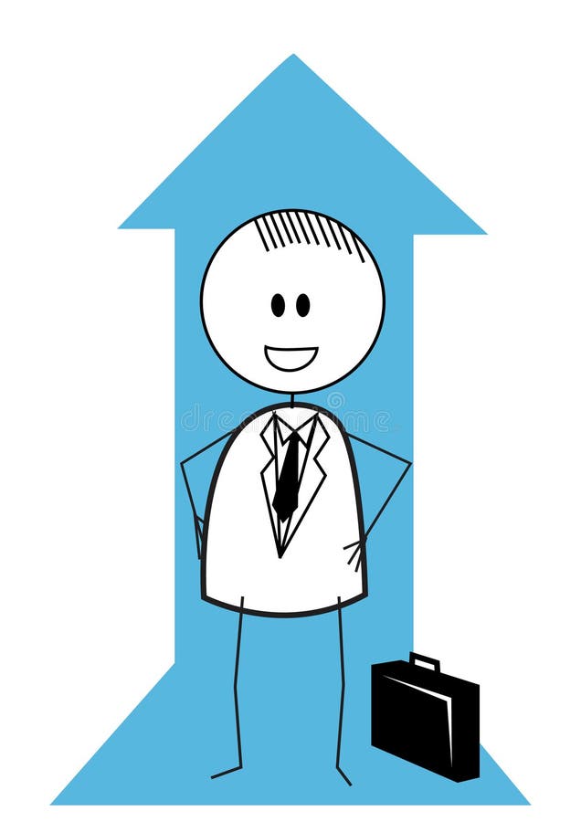 Stickman Cute Interactive Design Creative Stock Vector - Illustration ...