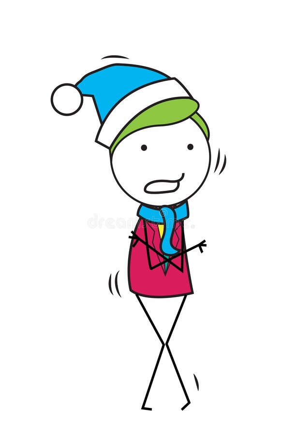 Stickman Cute Interactive Design Creative Stock Vector - Illustration ...