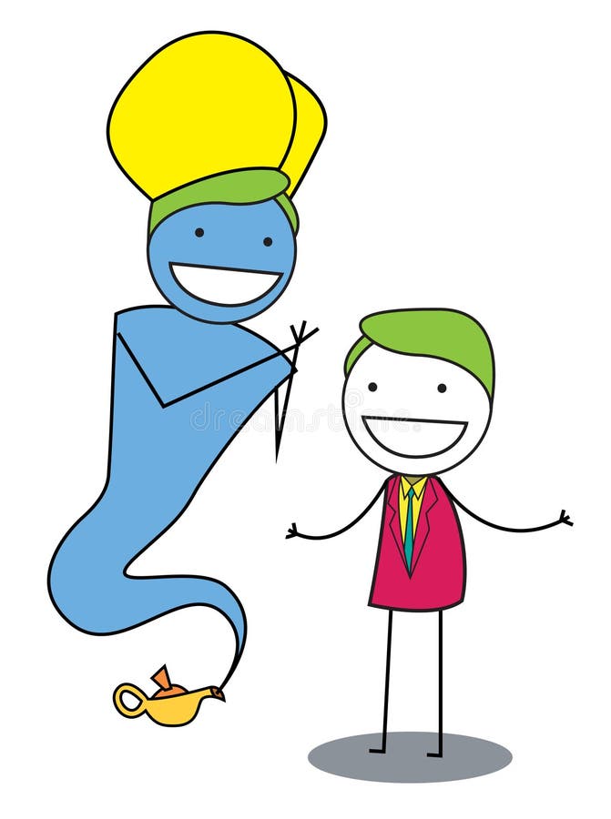 Stickman Cute Interactive and Colorful Design Creative Stock Vector ...