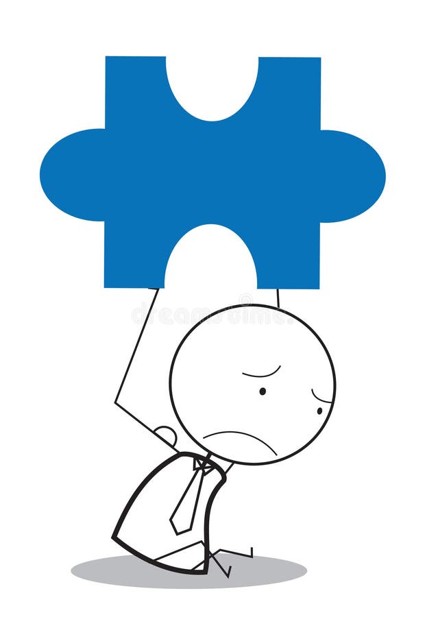 Stickman Cute Interactive Design Creative Stock Vector - Illustration ...