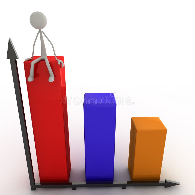 Stickman Diagram stock illustration. Illustration of info - 18876927