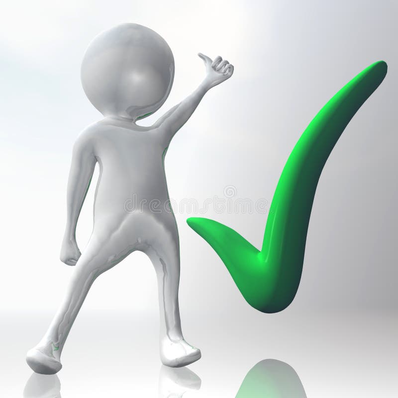 Stick Figure Thinking Positive Stock Illustrations – 64 Stick Figure ...