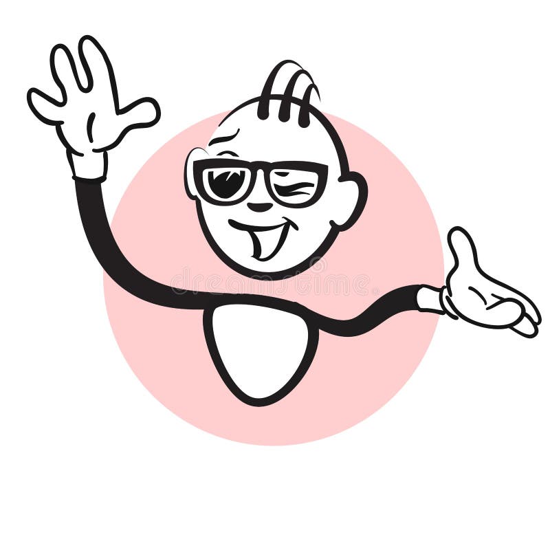Stickman Pointing Stock Illustrations – 1,372 Stickman Pointing Stock ...