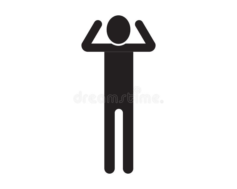 Stickman Logo Vector Illustration Design Stock Vector - Illustration of ...