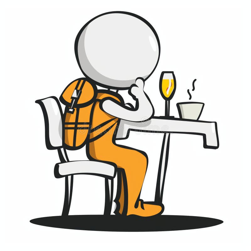 Stickman Restaurant Stock Illustrations – 316 Stickman Restaurant Stock ...