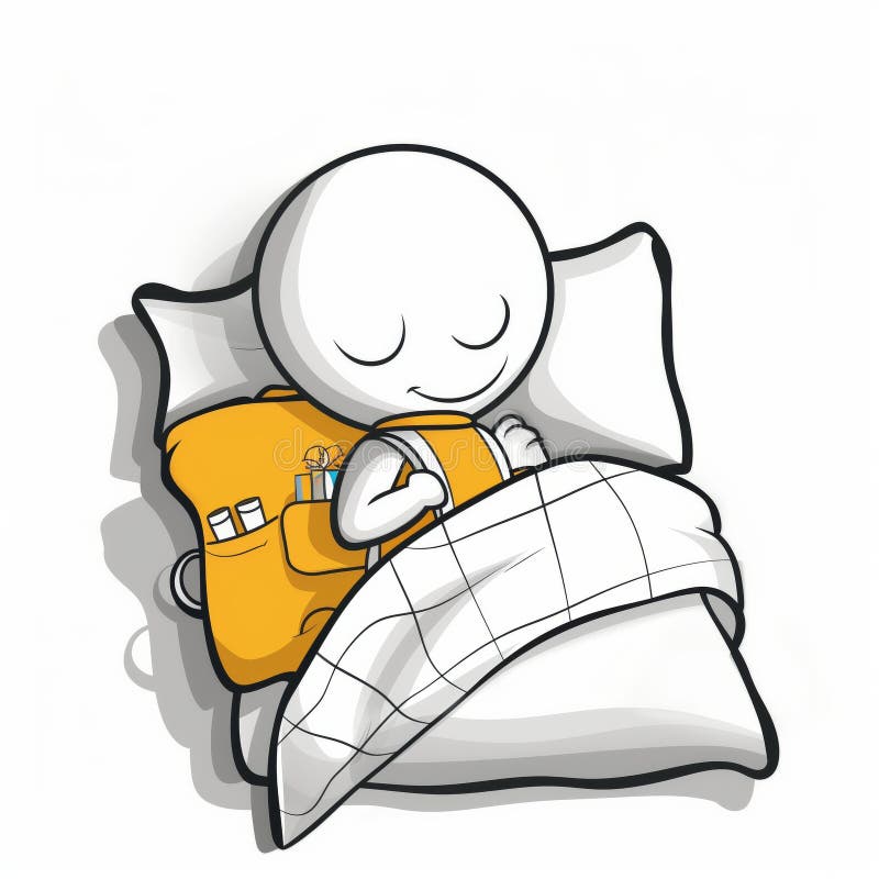 Sleeping Stickman Stock Illustrations – 198 Sleeping Stickman Stock ...