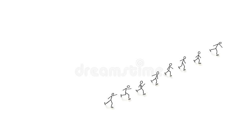 Stickman stock illustration. Illustration of simple - 353745913