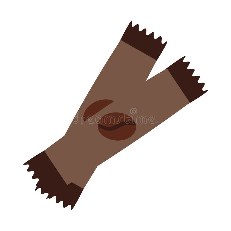Sticks of Instant Coffee in Solid Cartoon Style Stock Vector ...