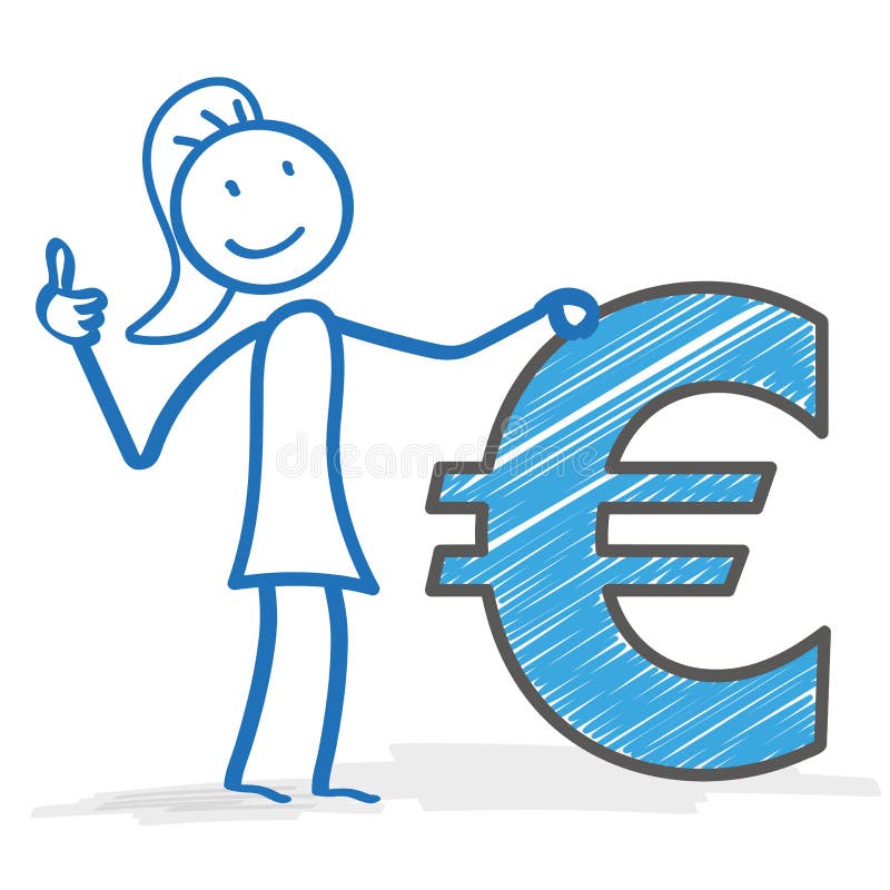 Stickman Euro Okay Stock Illustrations – 2 Stickman Euro Okay Stock ...