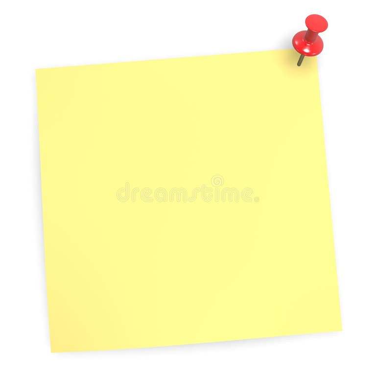 Sticky blank note stock illustration. Illustration of commercial - 2223907