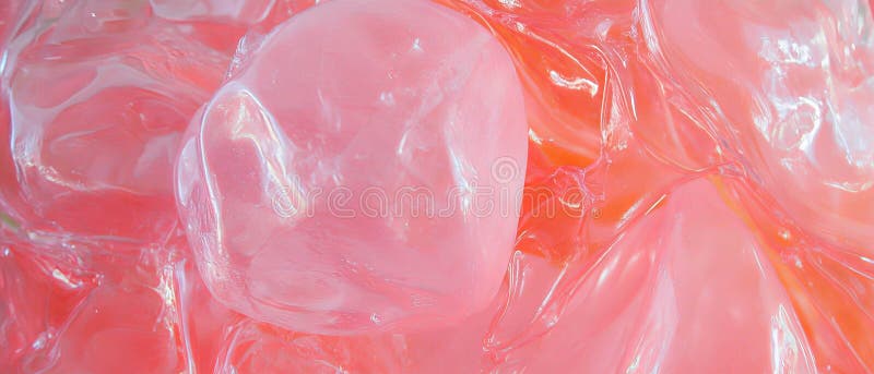 Sticky Bubblegum Texture Exhibiting Irregular Shape on a Flat Surface ...
