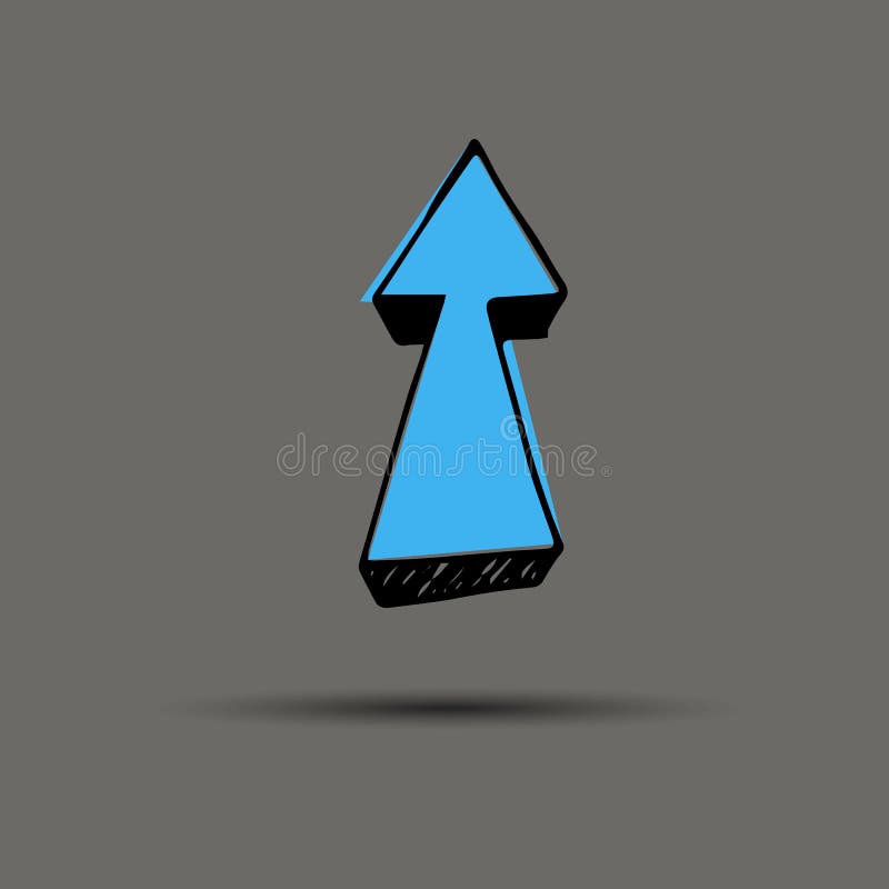 Sticky Collection Arrows. Vector Illustration Stock Vector ...