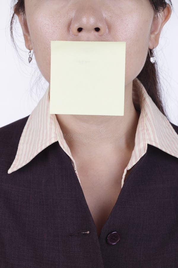 Sticky note stock photo. Image of manager, closed, covering - 17018614