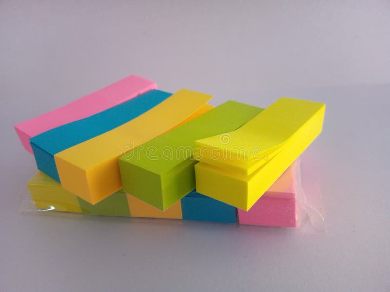 Sticky note full color stock image. Image of paper, color - 250634097