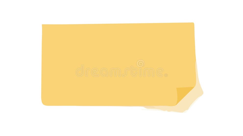 Sticky Note Icon, Reminders and Organization, Flat Design, Vector ...