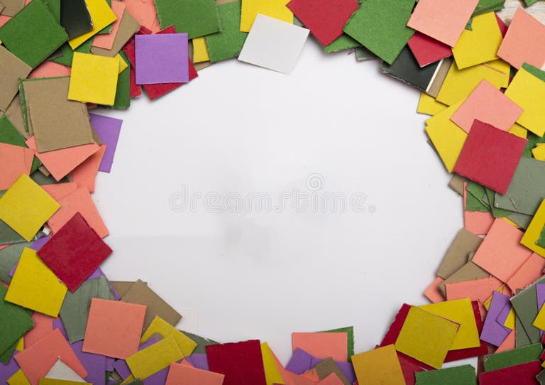 Sticky Note Paper Collage Style Banner with Copy Space Stock Image ...