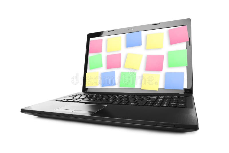 Sticky Note Papers Computer Screen Stock Photos - Free & Royalty-Free ...