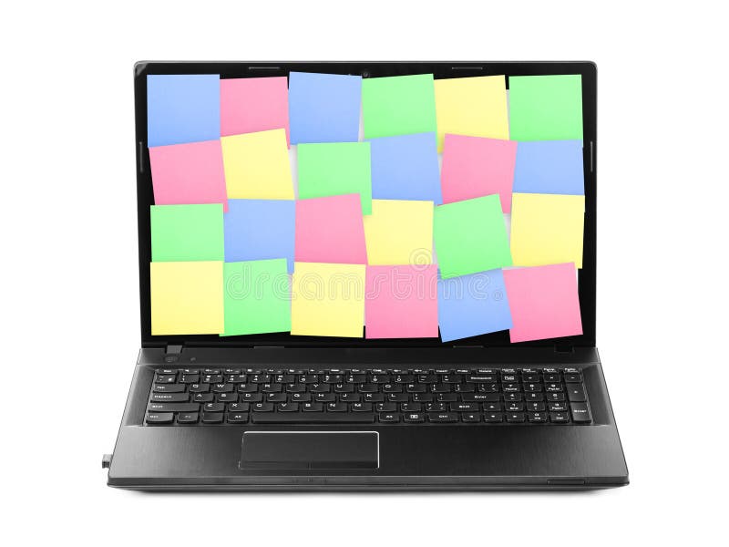 Sticky Note Papers Computer Screen Stock Photos - Free & Royalty-Free ...