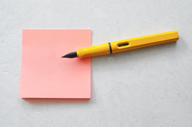 Sticky note stock image. Image of issues, macro, drawing - 41345343