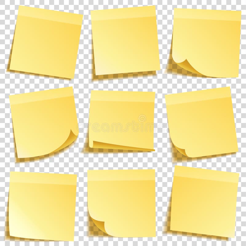Sticky Note Clip Art Stock Illustrations – 3,556 Sticky Note Clip Art ...