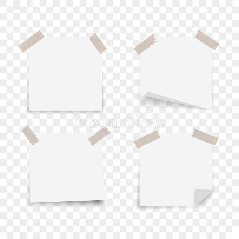 Sticky note stock vector. Illustration of list, attached - 91714973