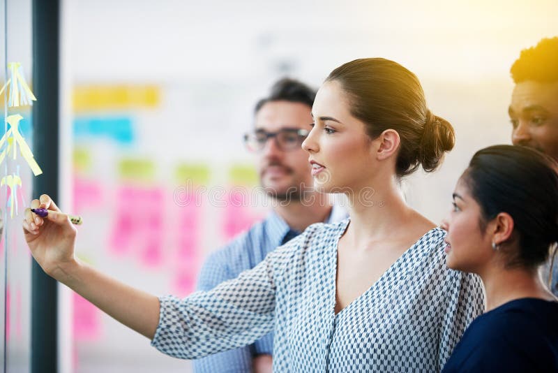 Sticky Note, Writing and Team Diversity in Office for Idea, Strategy ...