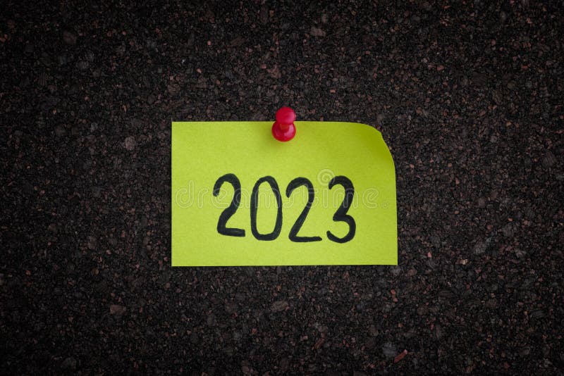 The New Year 2023 stock photo. Image of futuristic, 2023 - 238957040