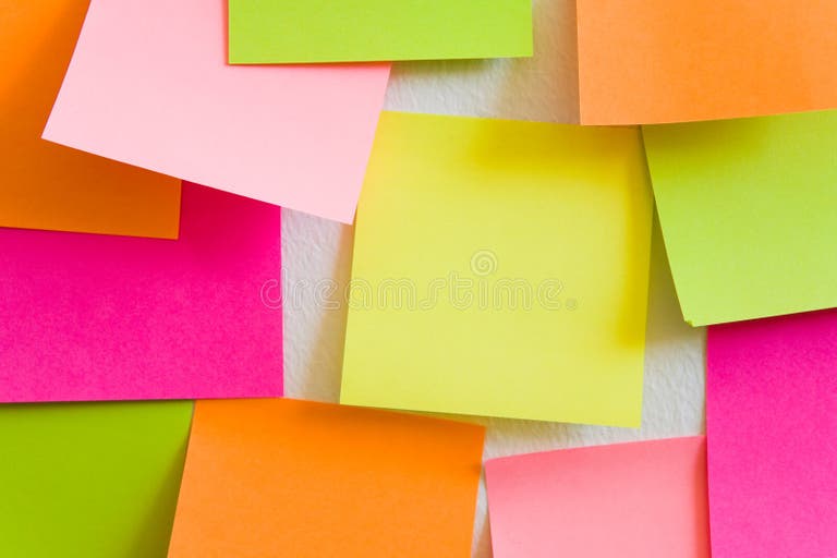 Sticky Notes stock photo. Image of board, notification - 2060022