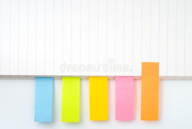 Sticky notes stock photo. Image of goods, aqua, yellow - 23926784