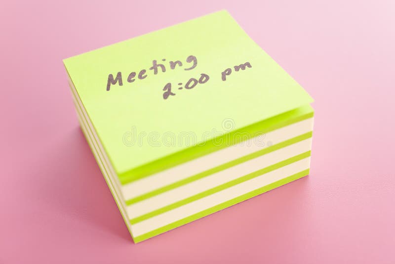 Sticky notes on wall. stock photo. Image of responsibility - 2426182