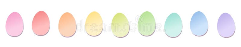 Easter Eggs Russian Doll Matryoshka Stock Vector - Illustration of doll ...