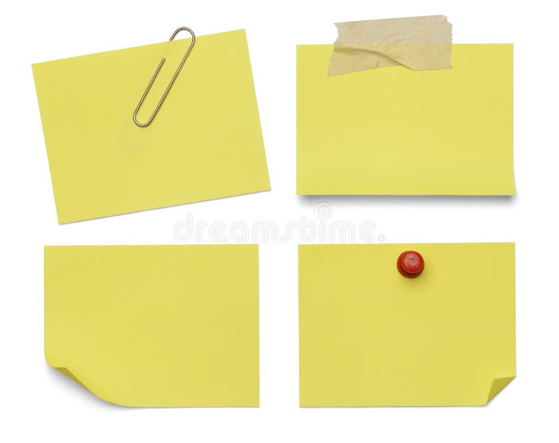 Sticky Notes stock photo. Image of horizontal, billboard - 35659194