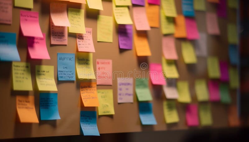 Sticky Notes Inspire Creativity and Organization in the Office Space ...