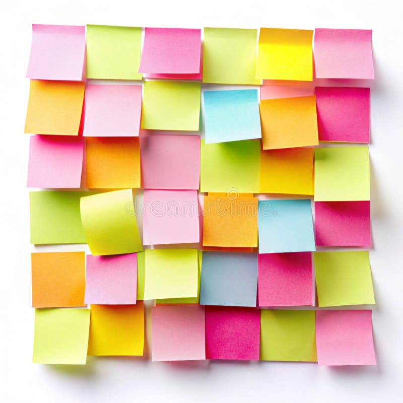 Sticky notes stock illustration. Illustration of isolated - 357900902