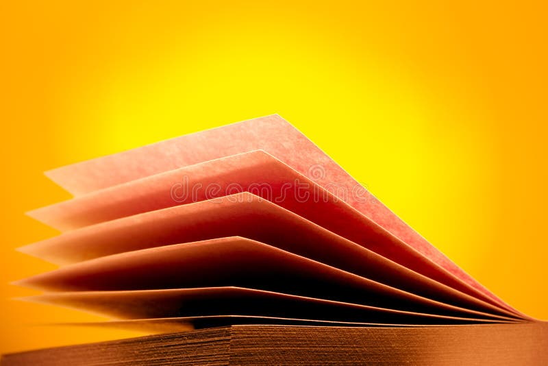 Eye Level View of Sticky Notes Stock Image - Image of view, notes ...