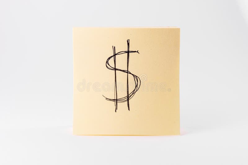 Sticky Notes Notepad Yellow Square White Background Office Suppl Stock ...